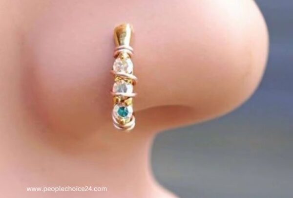 52 Nose Pin Designs in Gold for Female - People choice