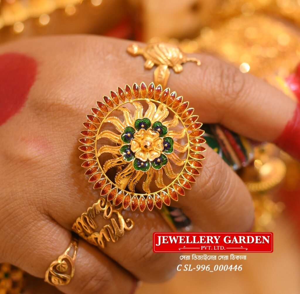 5 Stylish Bridal Gold Ring Designs with Price | Order Now - People choice
